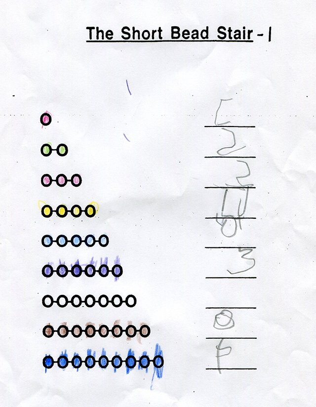 short bead stair | This West Coast Mommy