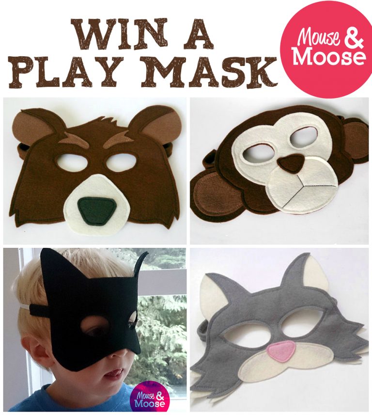#Win a Mouse & Moose Play Mask and Make Pretend Play Ferociously Fun! # ...