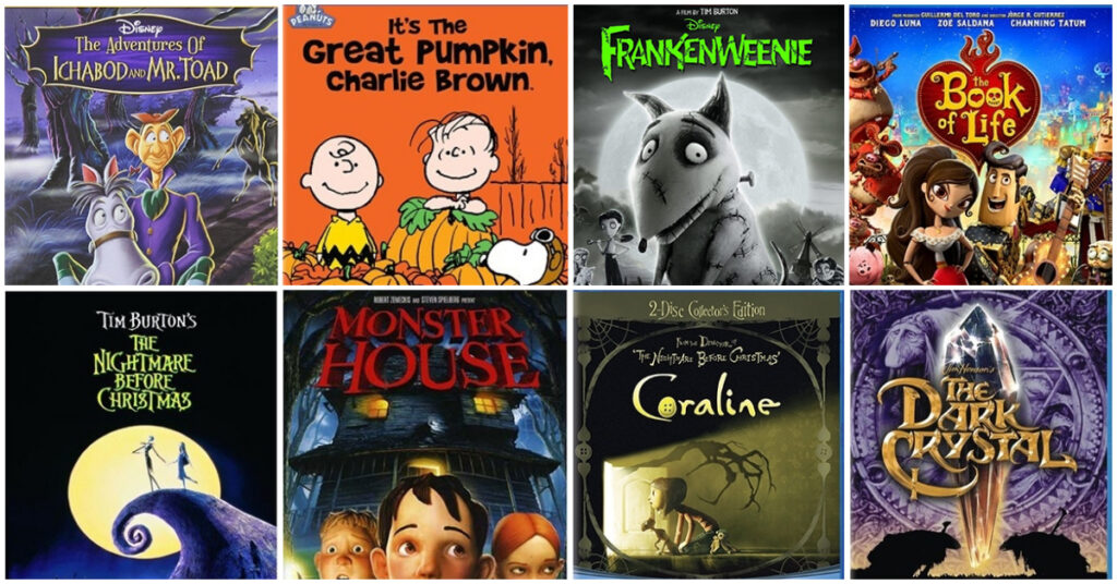 Animated Halloween Movies FB | This West Coast Mommy