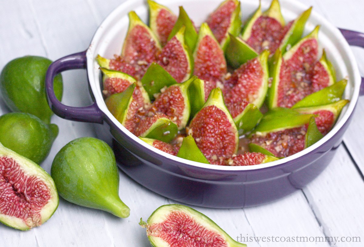 Maple Syrup Roasted Figs | This West Coast Mommy