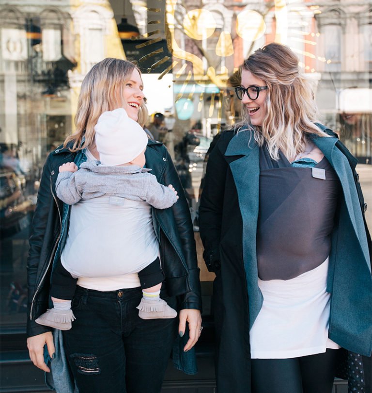 Give Back with a HUMAN + MOTHER Baby Wrap | This West Coast Mommy