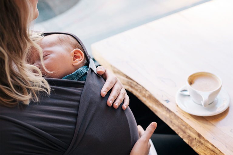 Give Back with a HUMAN + MOTHER Baby Wrap | This West Coast Mommy