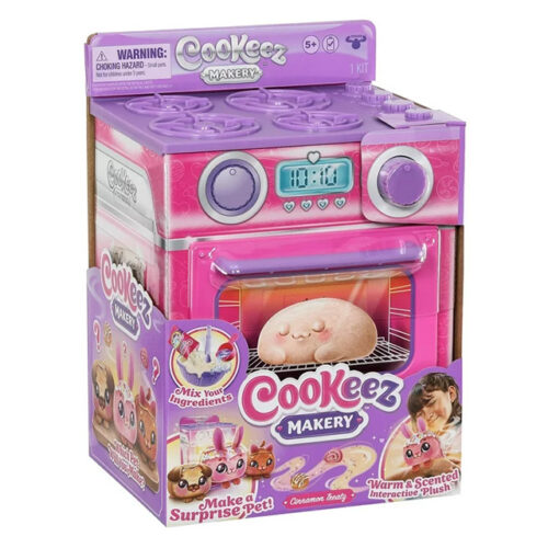 Cookeez Makery Oven Playset Lets Kids Make and Bake a Warm, Scented ...